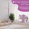 Tucker Murphy Pet™ Fatina 108.3'' H Cat Tree, Ceiling Cat Tower with ...