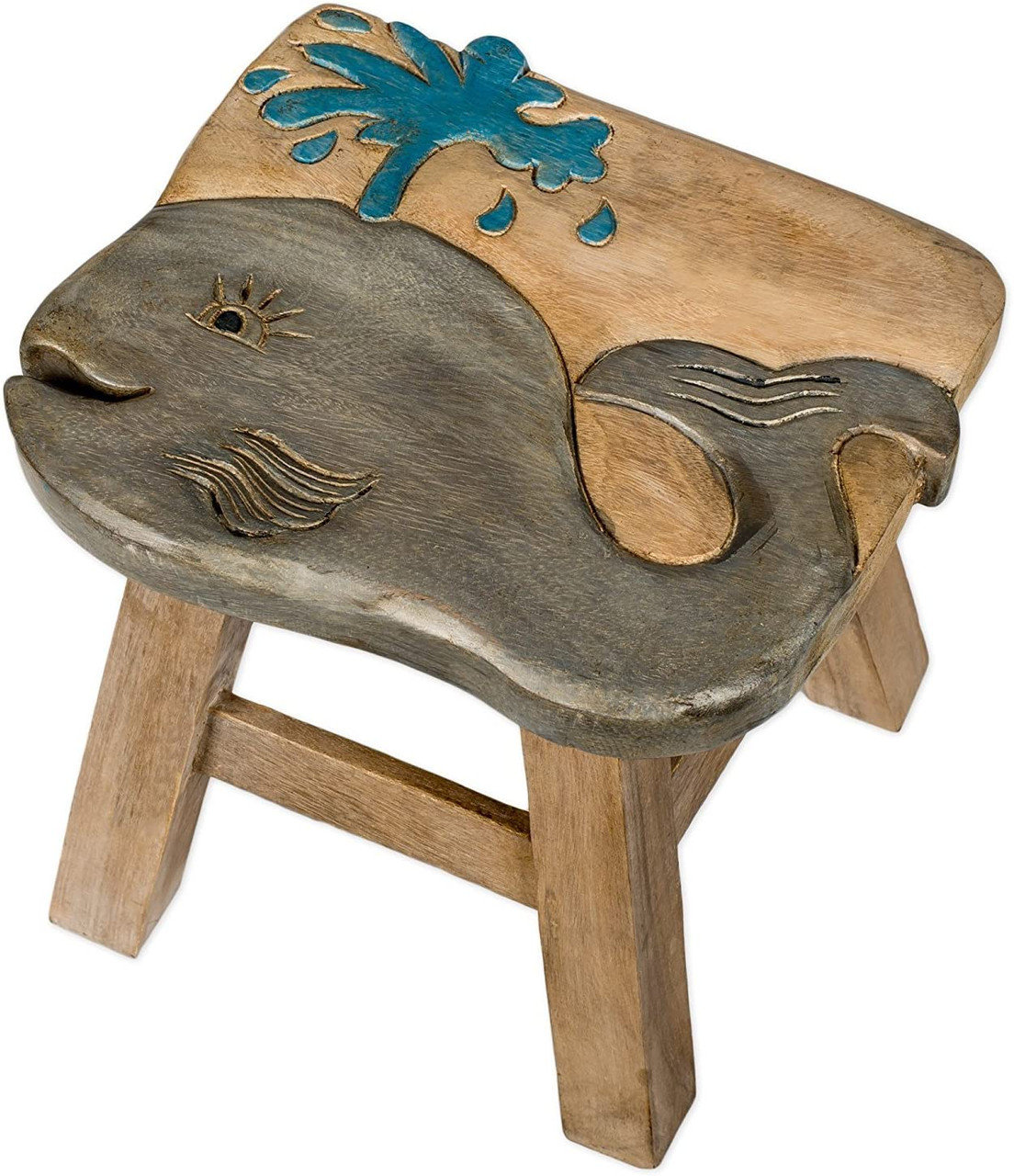 Sunside Sails Daggett Whale Step Stool | Wayfair
