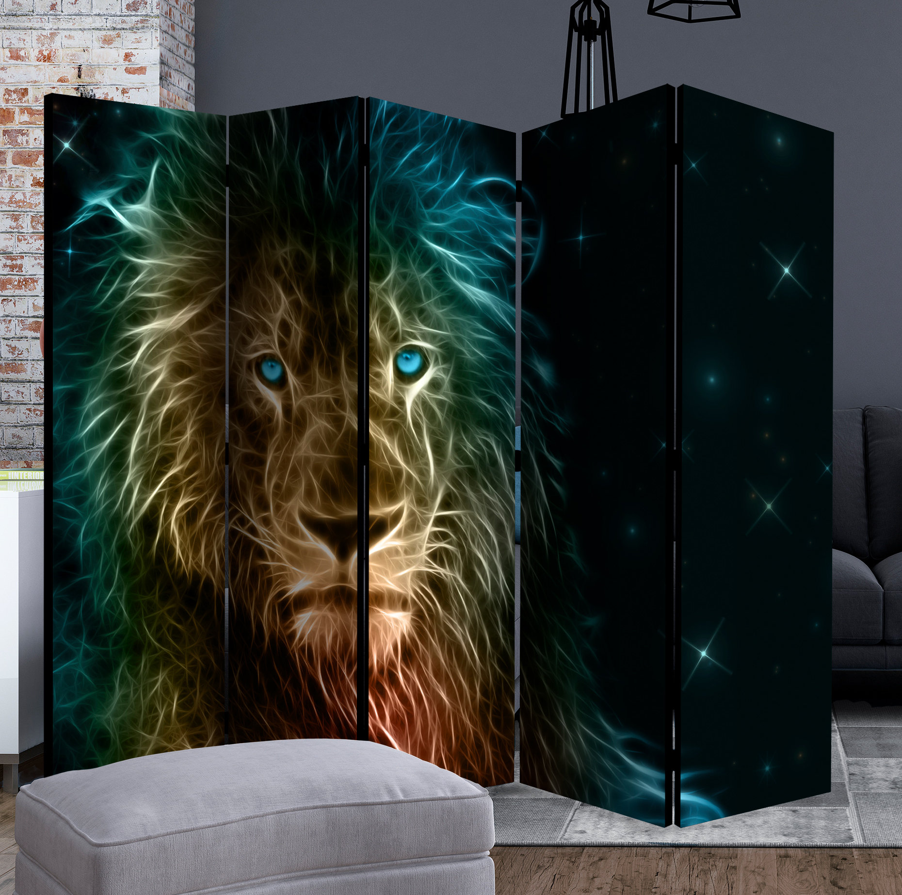 Ebern Designs Delbarton 5 Panel Room Divider | Wayfair.co.uk