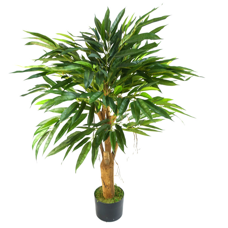 Leaf 100cm Faux Ficus Plant in Pot | Wayfair.co.uk