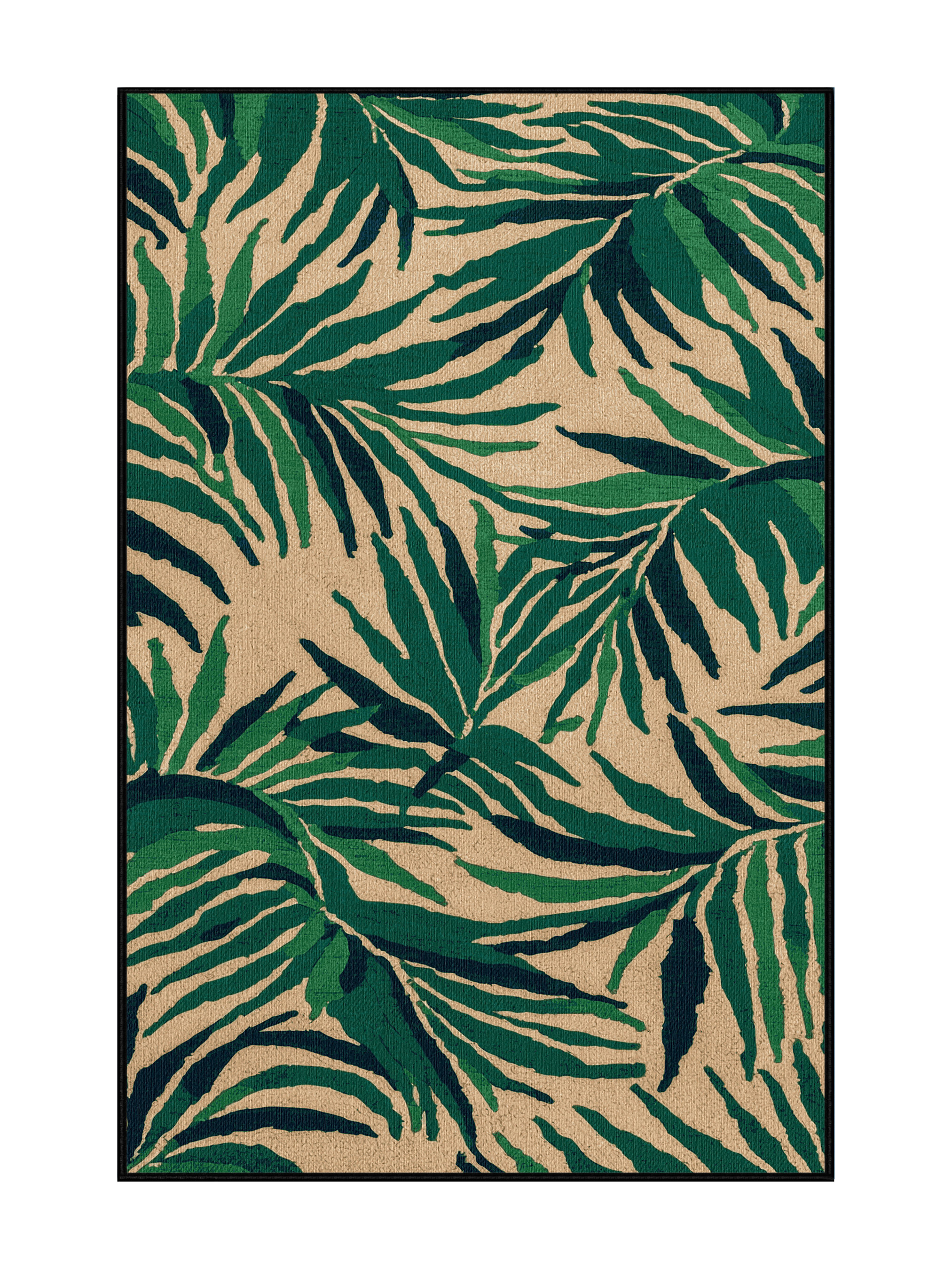 Bayou Breeze Washable Royal Palm Hawaiian Area Rug | Wayfair