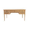 Ave Home Raw Colette Solid Wood Executive Desk | Wayfair