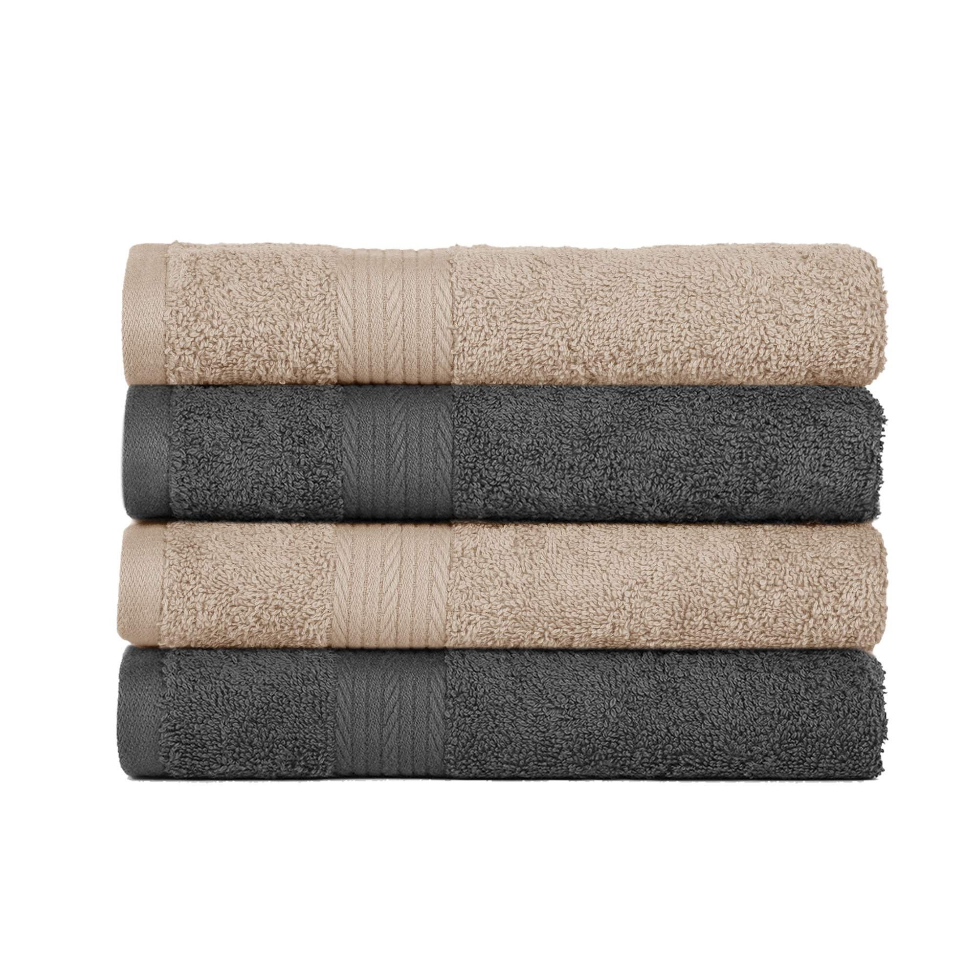 Ample Decor Hand Towel 100% Cotton 600 GSM Assorted Colors & Reviews ...