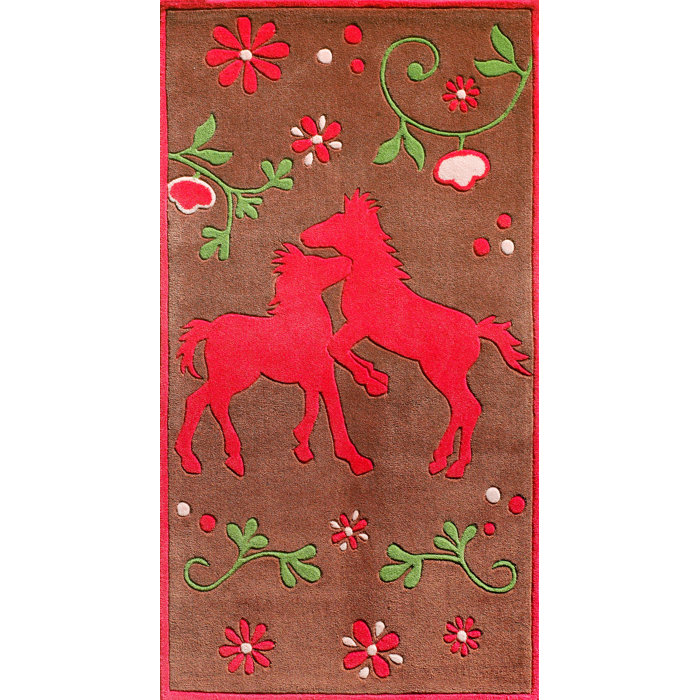 Boeing Carpet GmbH Brown/Red Rug | Wayfair.co.uk