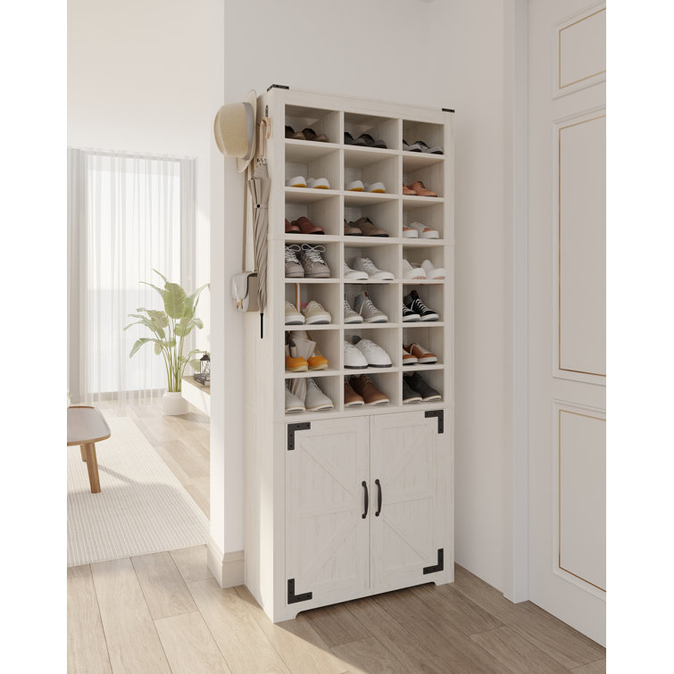 30 Pair Shoe Storage Cabinet