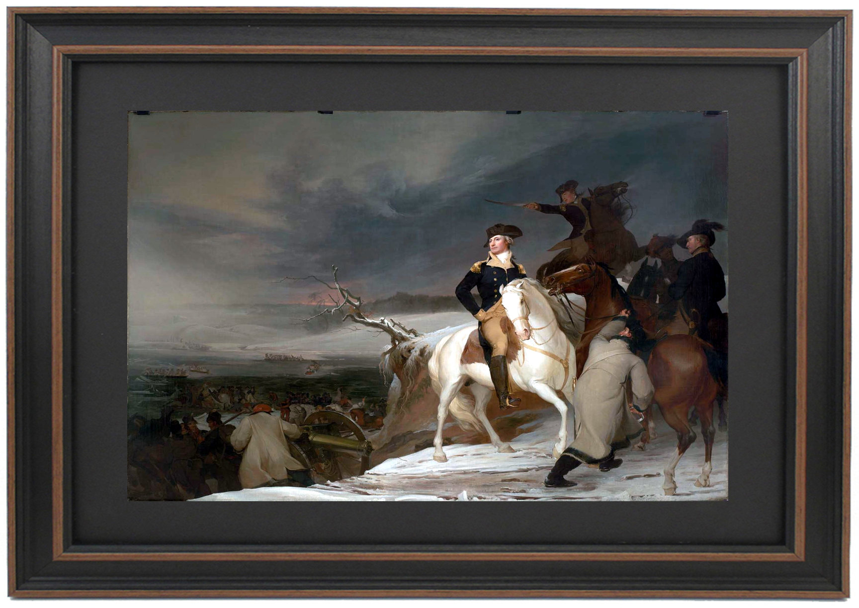 Alcott Hill® The Passage of the Delaware by Thomas Sully 1819 On Paper ...