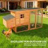 Tucker Murphy Pet™ 13.5 Square Feet Wooden Rabbit Hutch, Chicken Coop ...