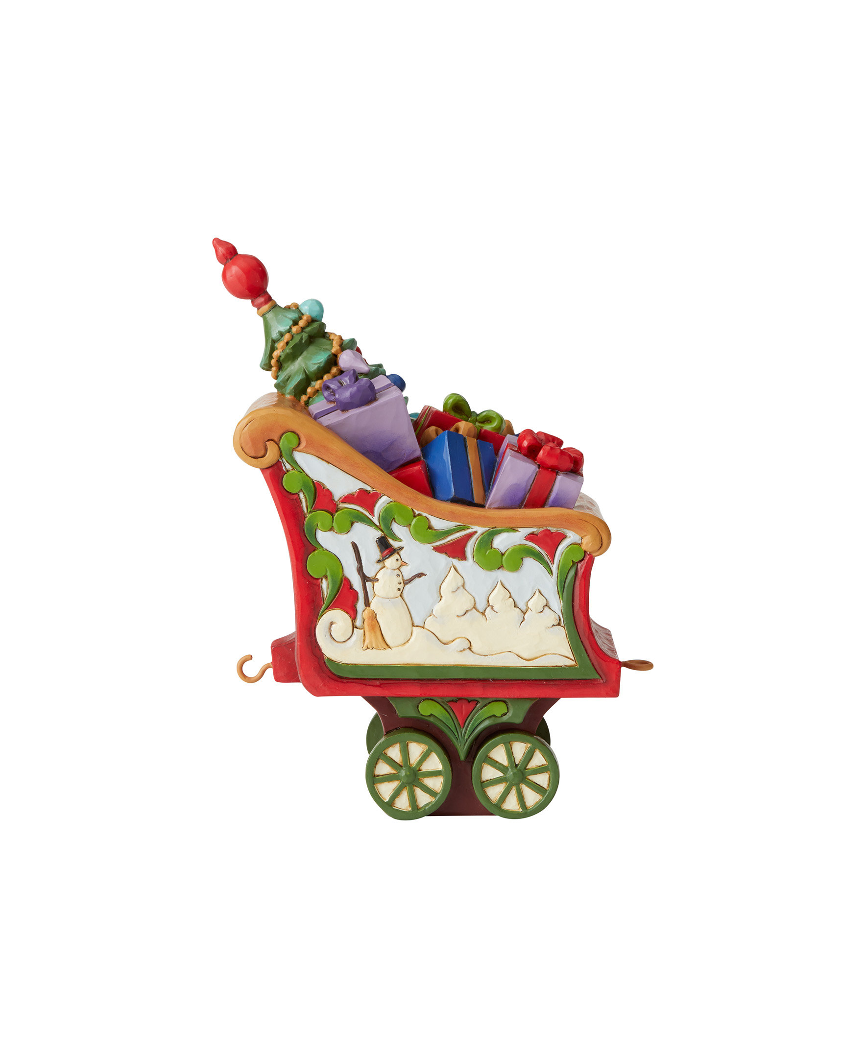 Jim Shore Heartwood Creek Christmas Train Coal Car Figurine 5.5in H ...