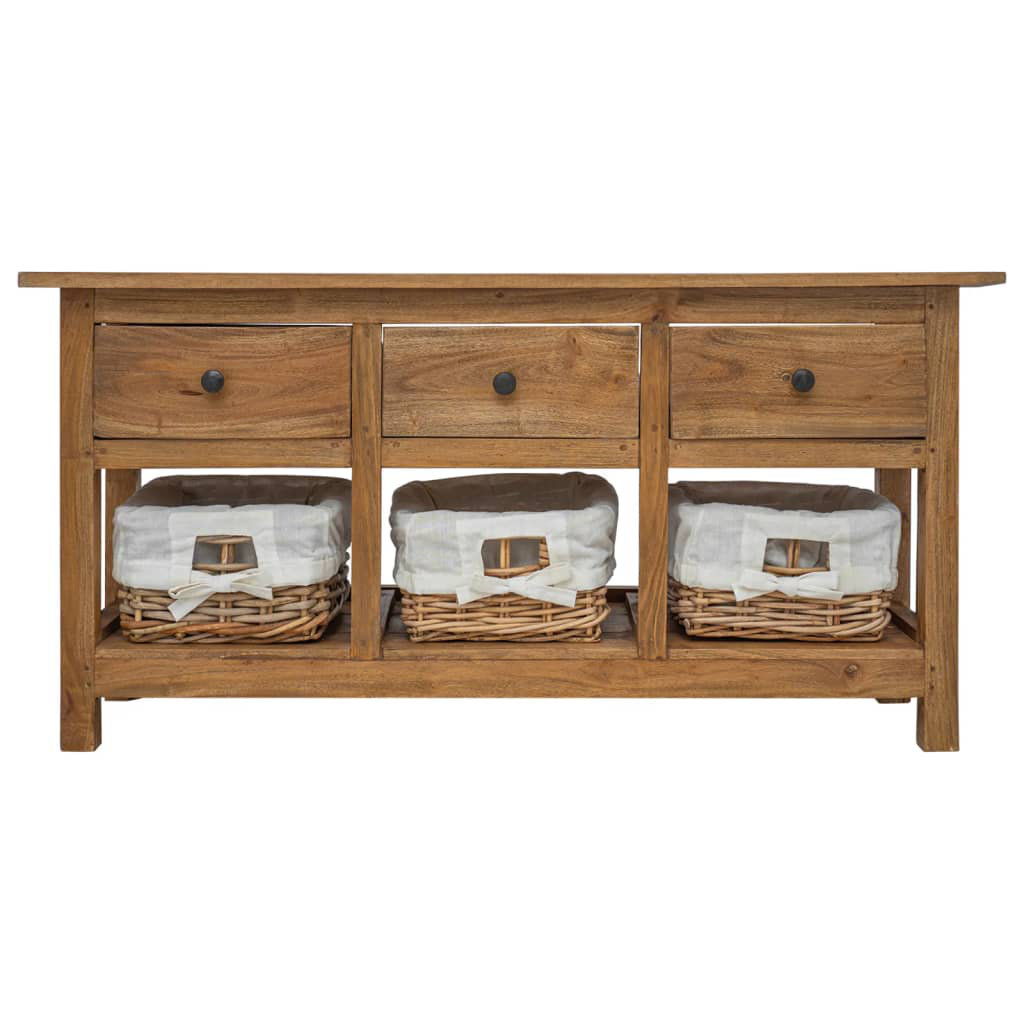 Loon Peak Classic Sideboard - Solid Mahogany Wood Storage Cabinet ...