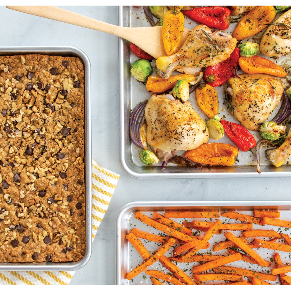 Nordic Ware Naturals 3 Piece Baking Set & Reviews | Perigold