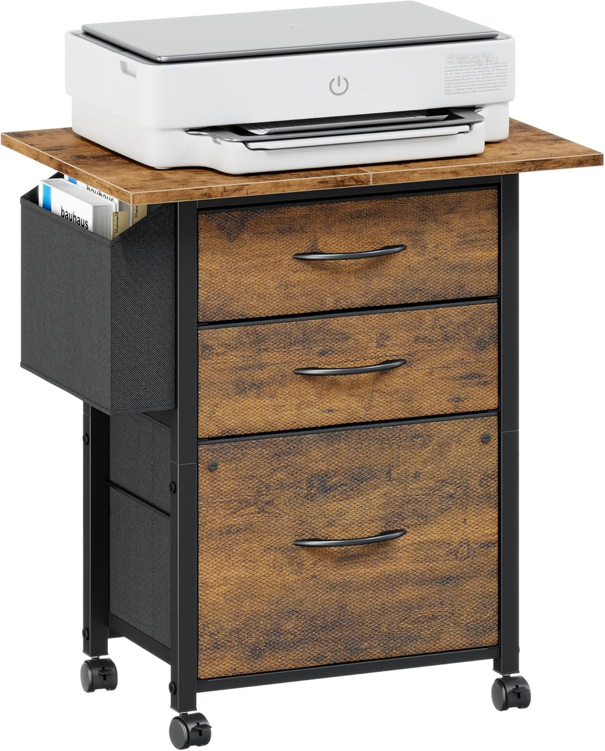 17 Stories 3 Drawer File Cabinet With 22'' Extended Board | Wayfair