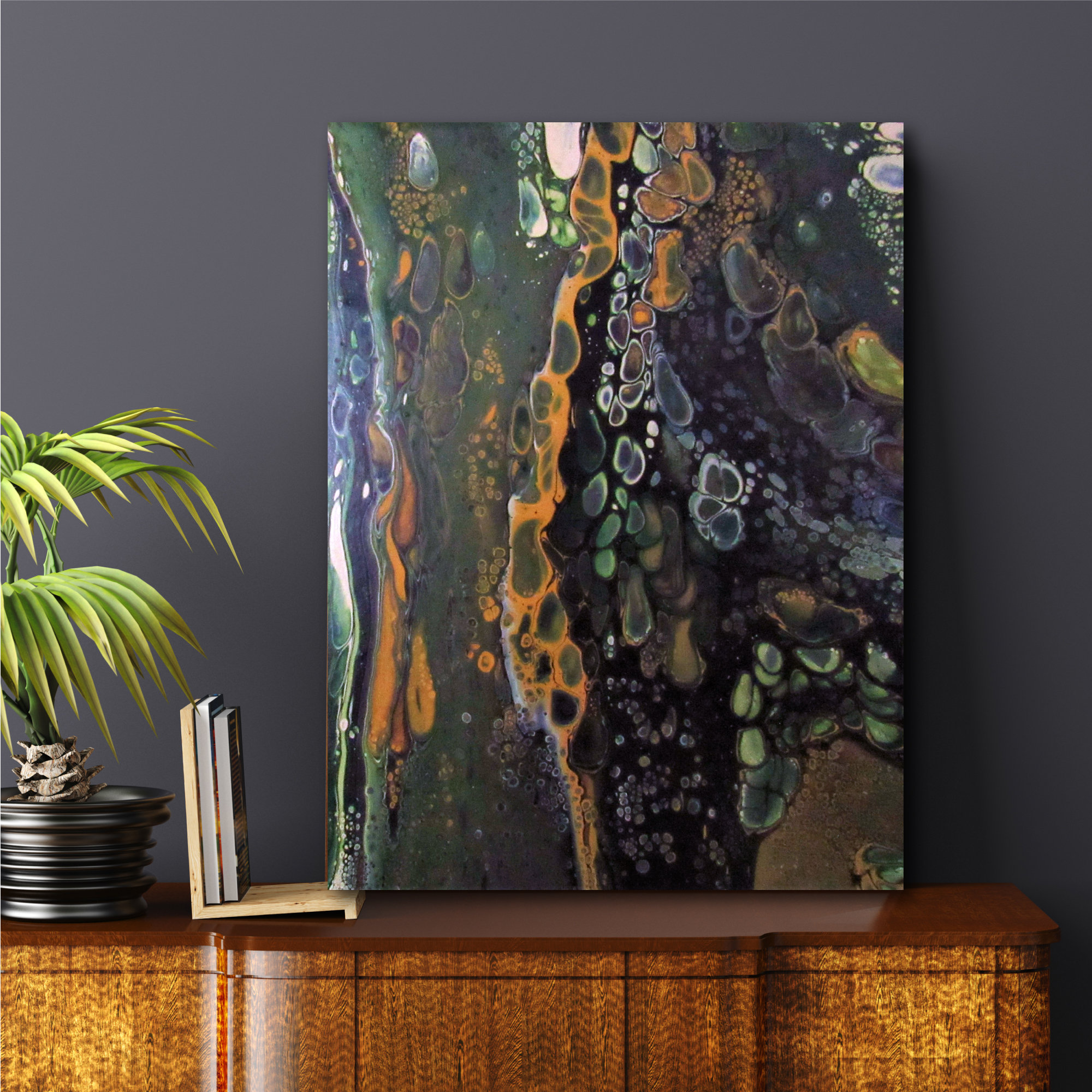 Wrought Studio™ Sea Pulp - Wrapped Canvas Graphic Art | Wayfair