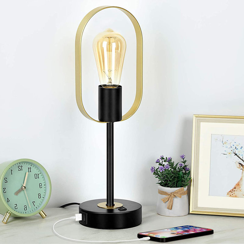 Mercer41 Kadance Metal USB Desk Lamp | Wayfair