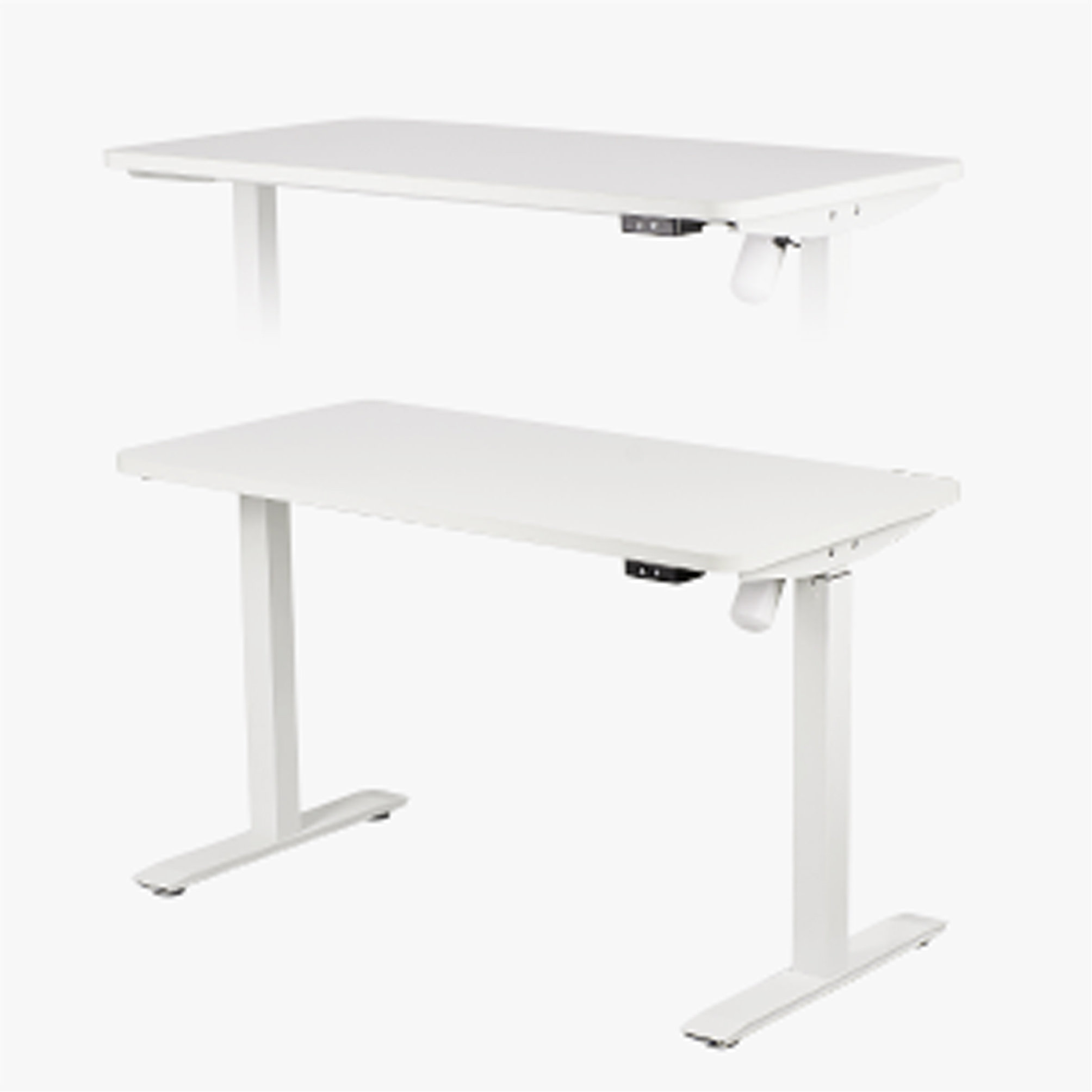 George Oliver Whole Piece Electric Standing Desk, Height Adjustable ...