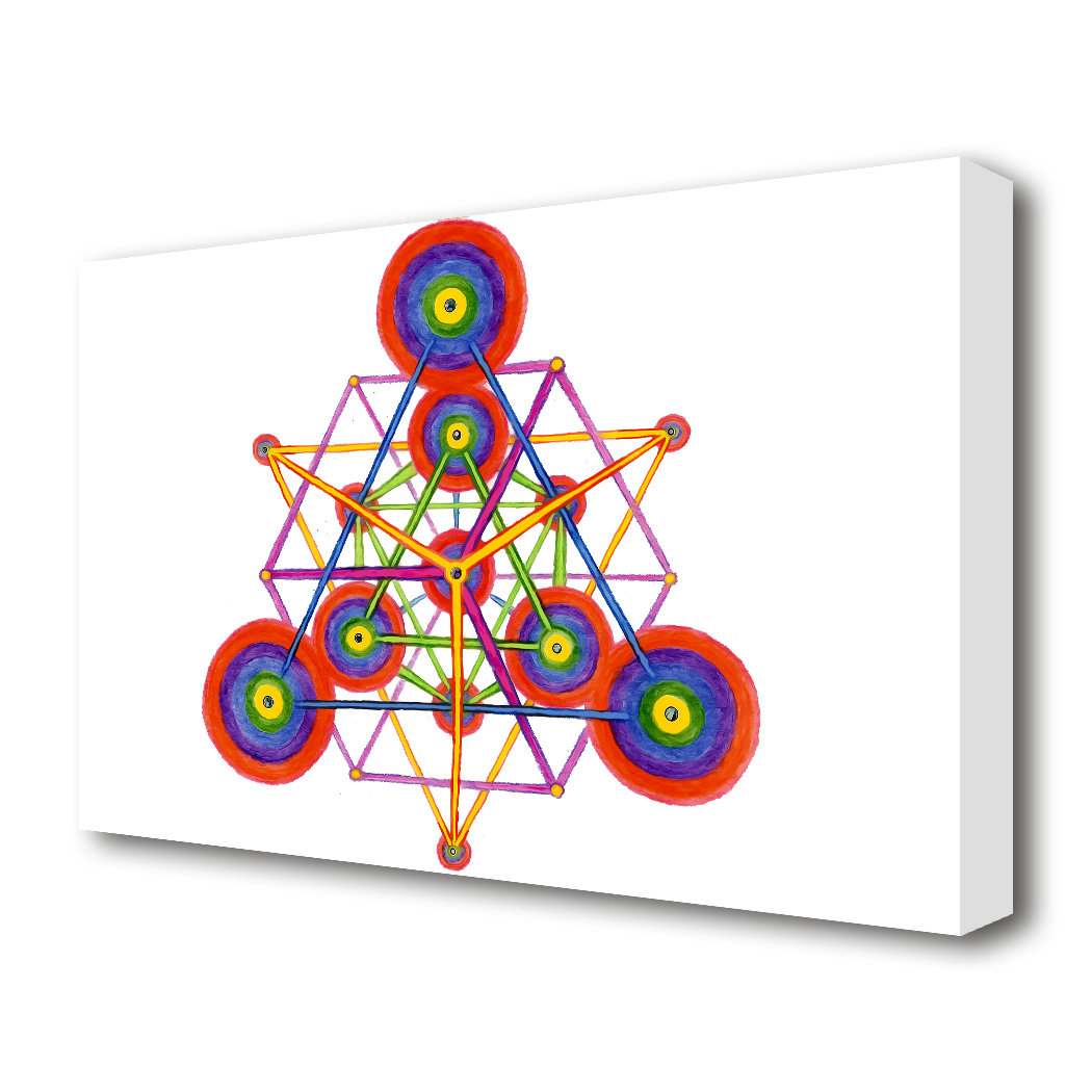 East Urban Home Tetra-Octa Ethnic - Wrapped Canvas Graphic Art Print ...
