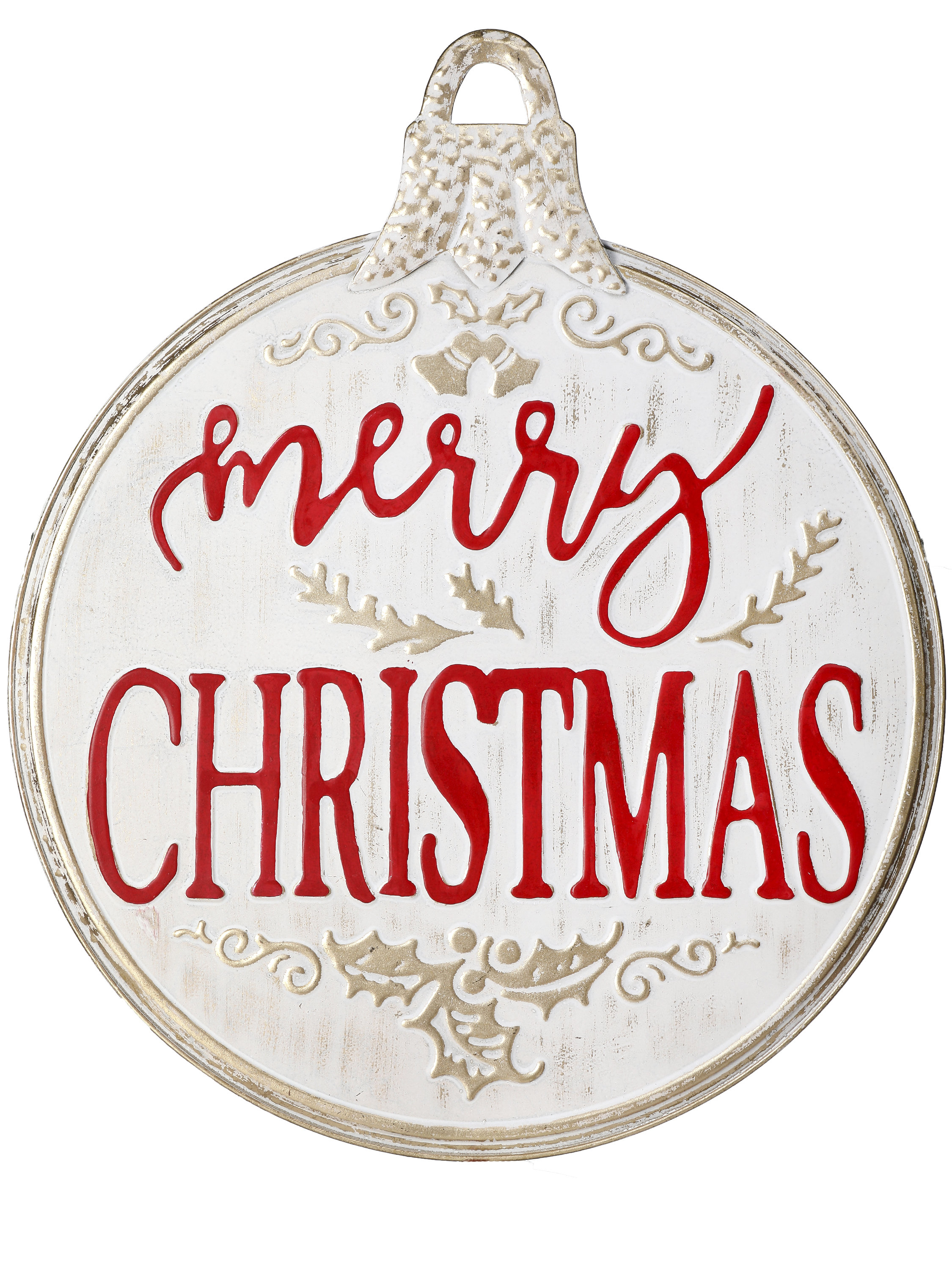 The Holiday Aisle® Merry Christmas Framed On MDF Painting | Wayfair