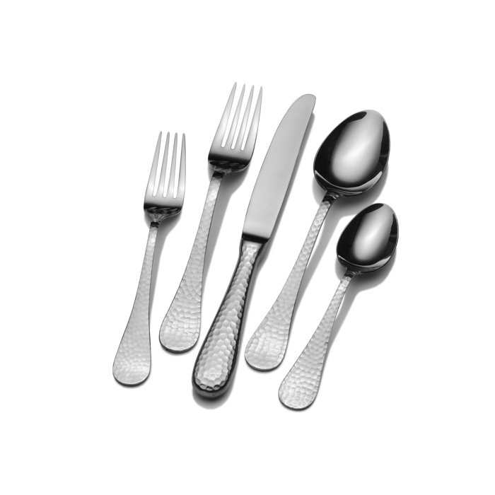 Wallace Stainless Steel Flatware Set, 20-Piece & Reviews | Wayfair