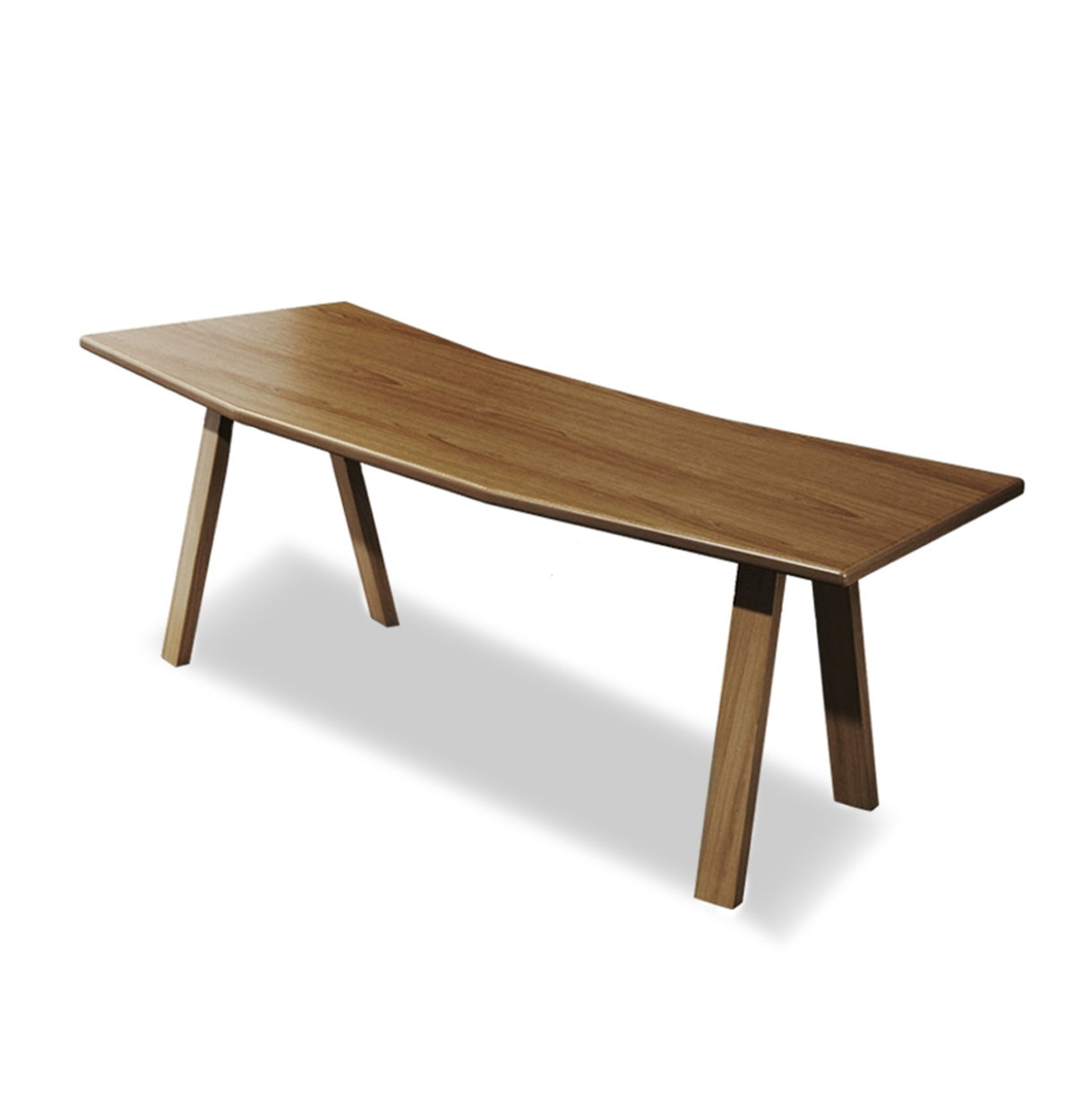 Stella Trek Minimalist Modern Solid Wood Large Long Writing Desk | Wayfair
