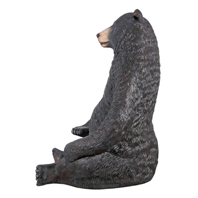 Design Toscano Sitting Pretty Oversized Bear Statue | Wayfair