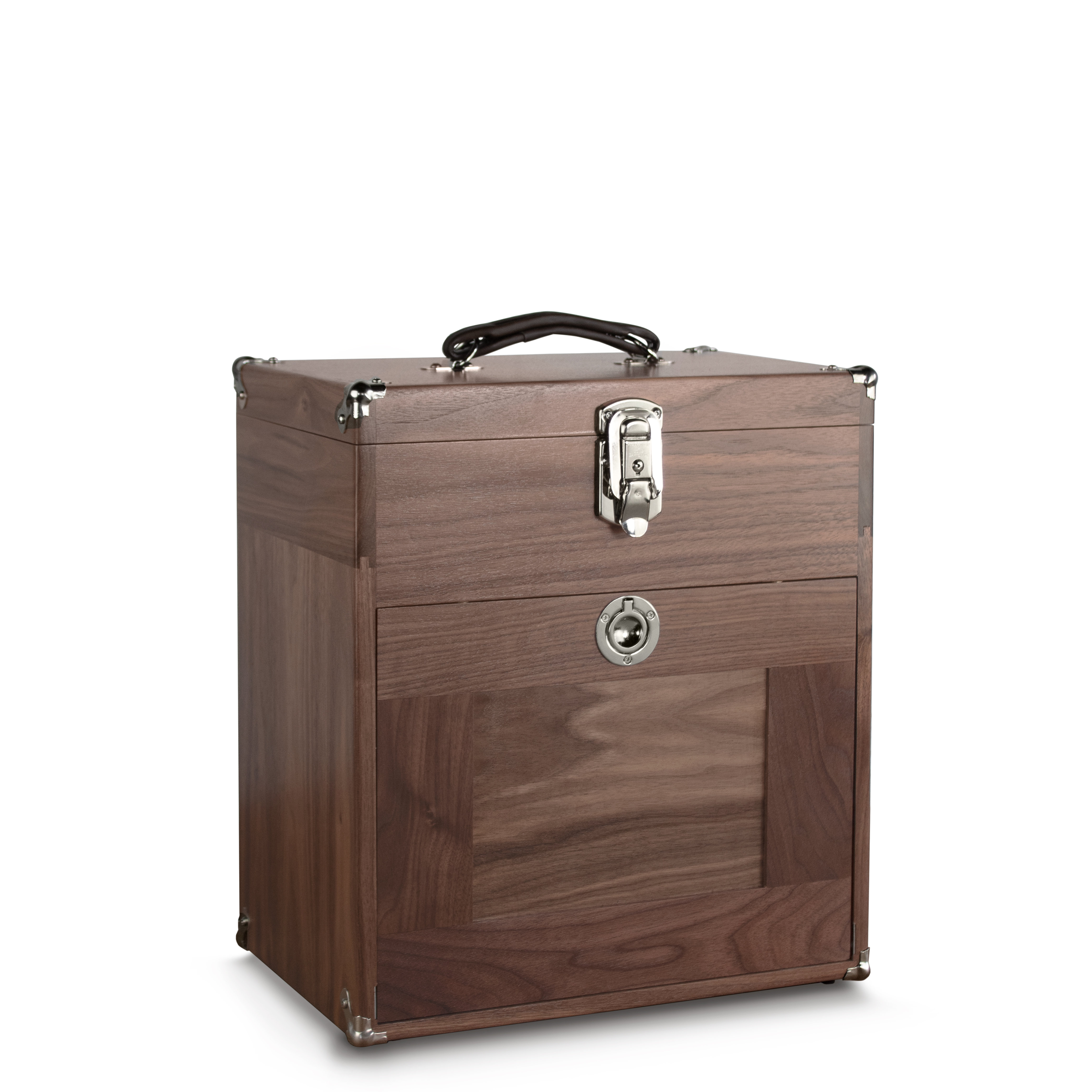 Gerstner Aficionado Travel Bar in Walnut – Premium Portable Bar Case ...