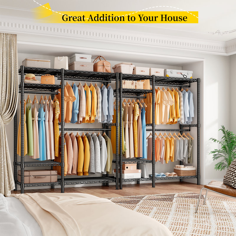 WFX Utility™ Minot 780Lbs Heavy-Duty Clothes Rack Organizer "& Reviews ...