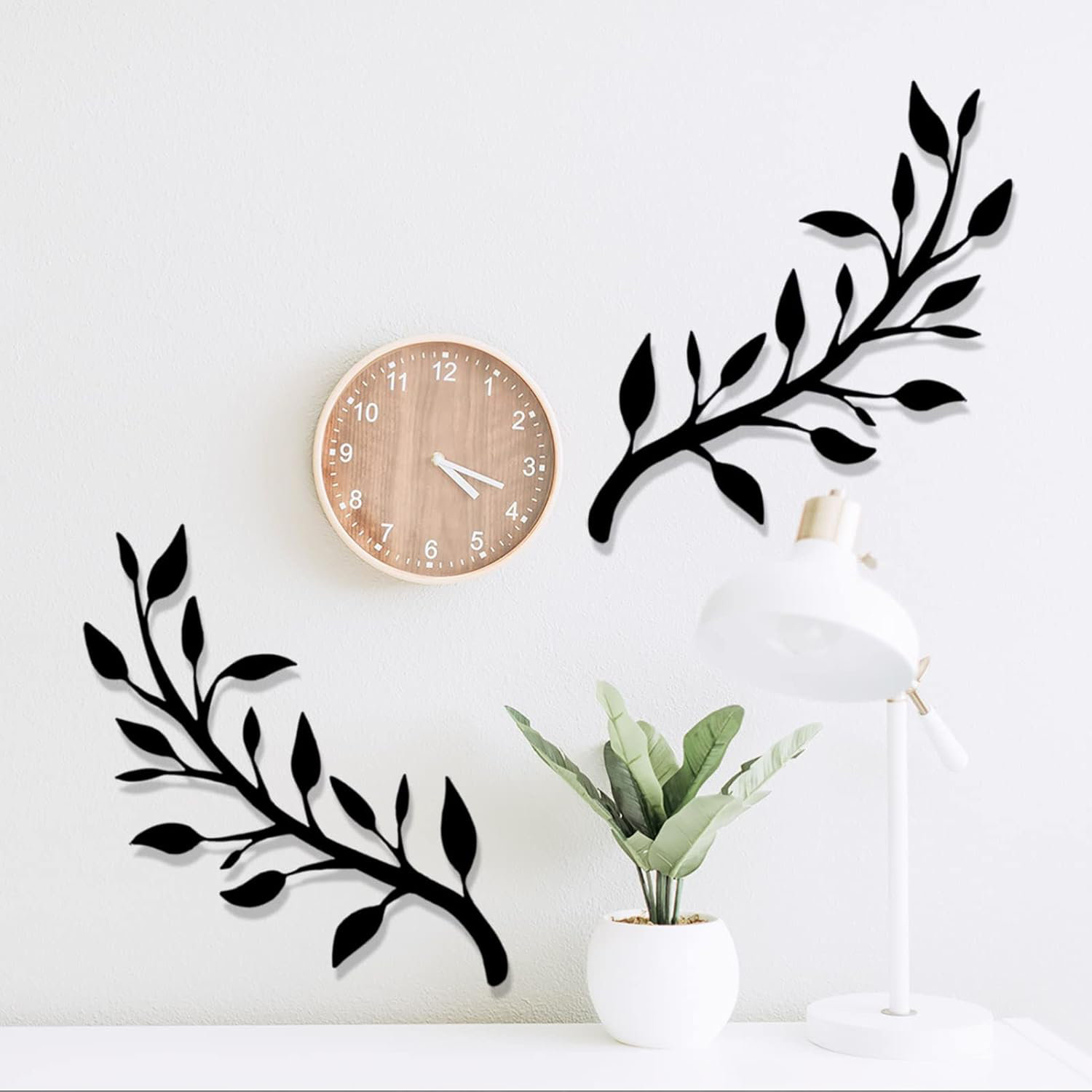Lark Manor 2 Pieces Metal Tree Leaf Wall Decor - Wayfair Canada