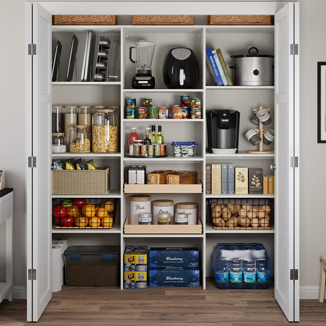 Dotted Line™ Dotted Line Jorah 74.1'' Pantry System & Reviews | Wayfair