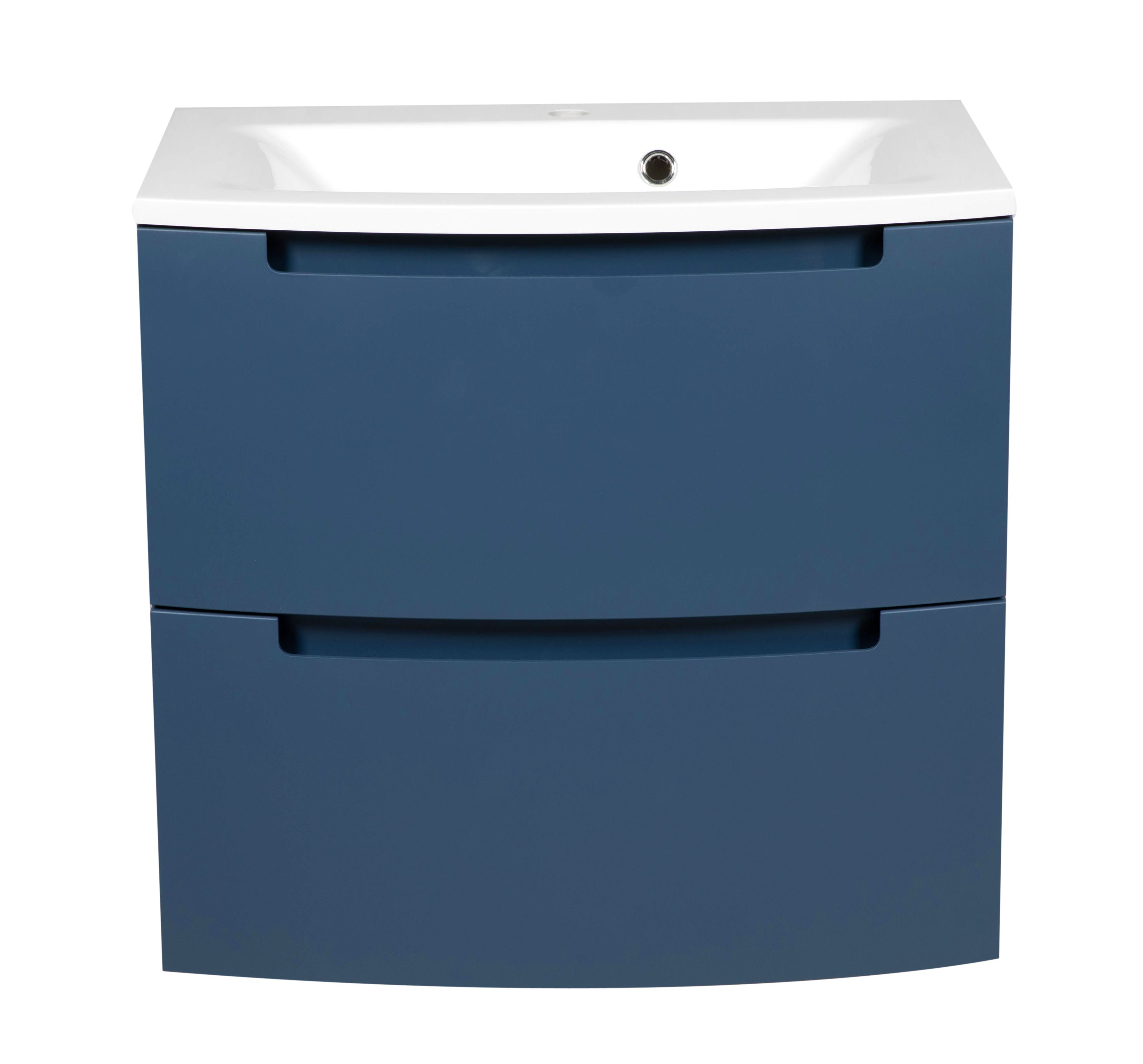 Hokku Designs Meuble-lavabo mural simple 31,3 po avec plateau en ...