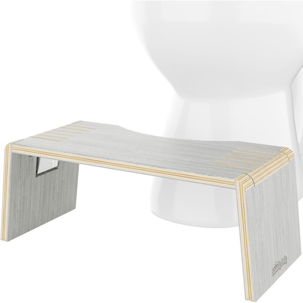 Squatty Potty Oslo Eucalyptus Folding Toilet Stool | Wayfair