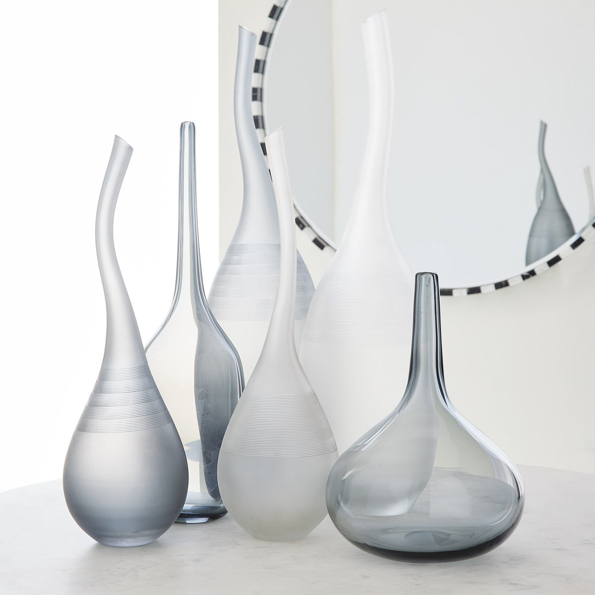 Global Views Pinnacle Bottle-Tall | Wayfair