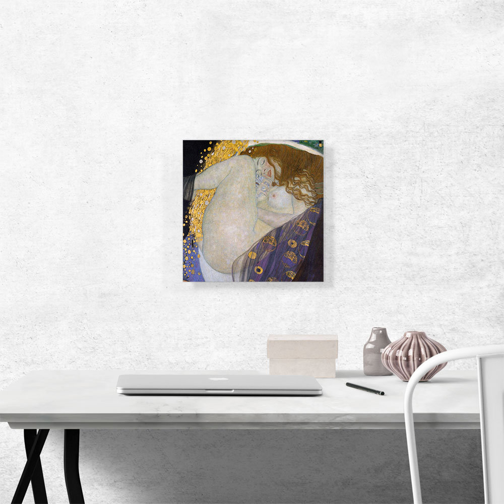 ARTCANVAS Danae 1907 On Canvas by Gustav Klimt Print | Wayfair