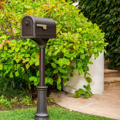 Architectural Mailboxes Post Mounted Mailbox & Reviews | Wayfair