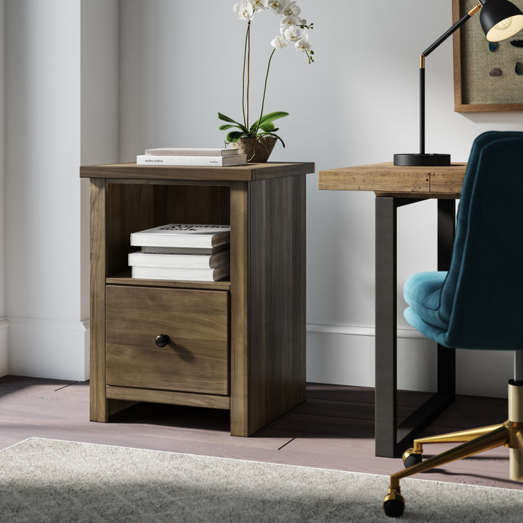 Greyleigh™ Columbia 22 inch One Drawer File, No Assembly Required ...