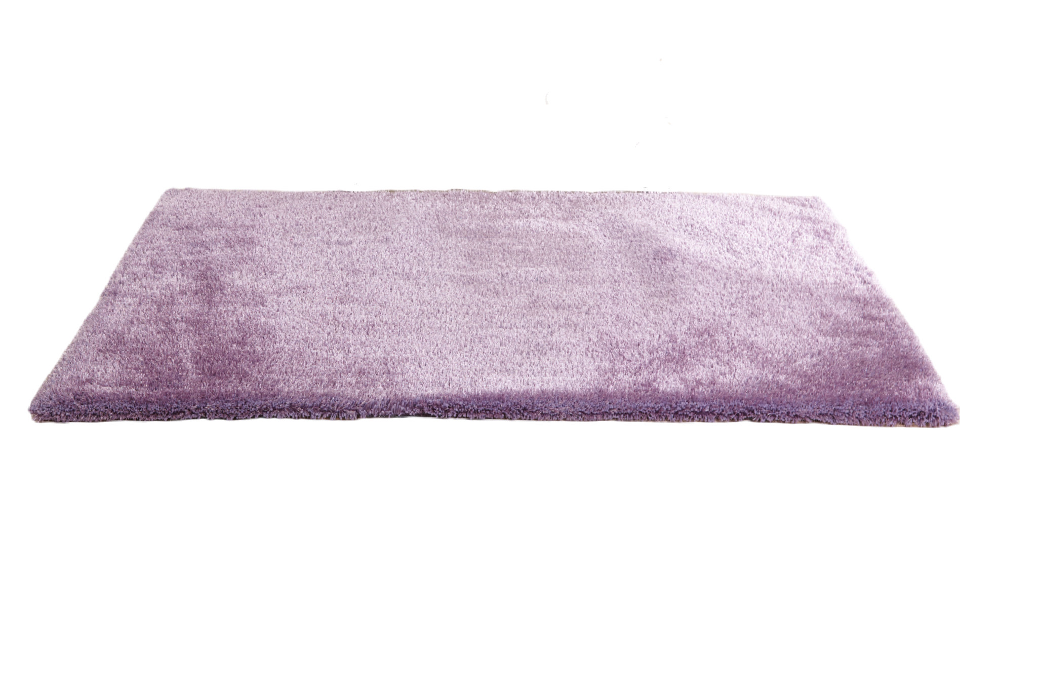 HomeRoots 5' x 7' Lavender Shag Hand Tufted Area Rug | Wayfair