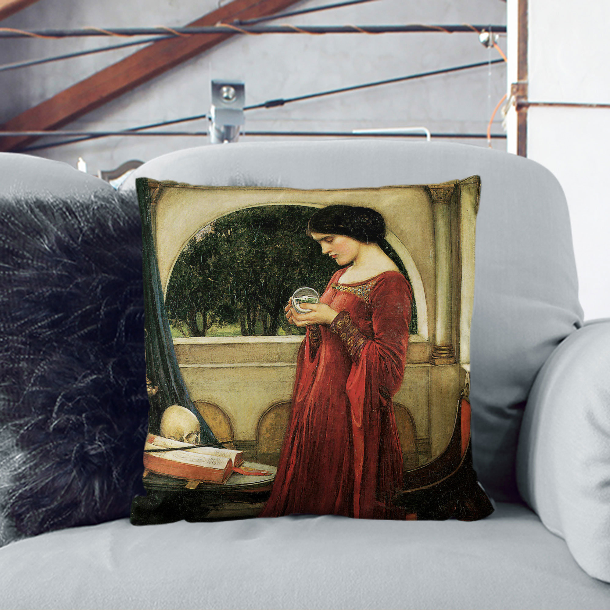 East Urban Home The Crystal Ball Scatter Cushion | Wayfair.co.uk