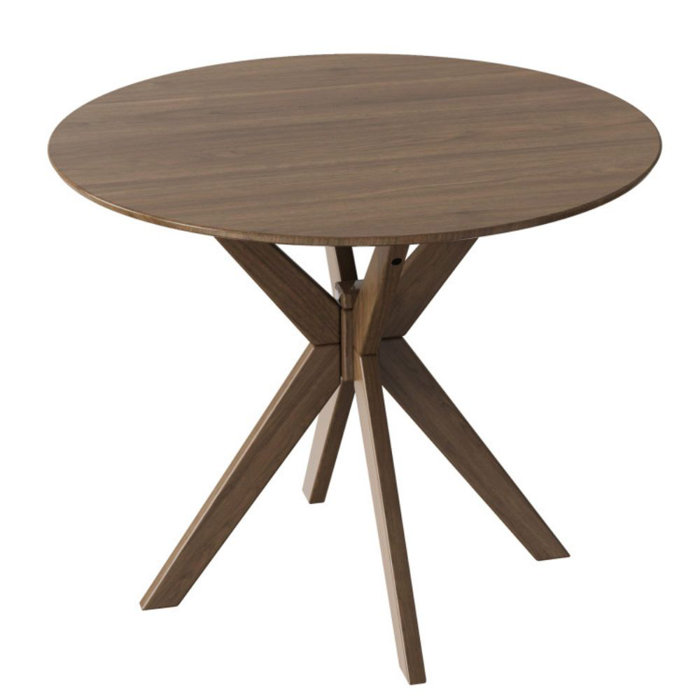 Zipcode Design™ Harbaugh Round Solid Wood Base Dining Table & Reviews ...