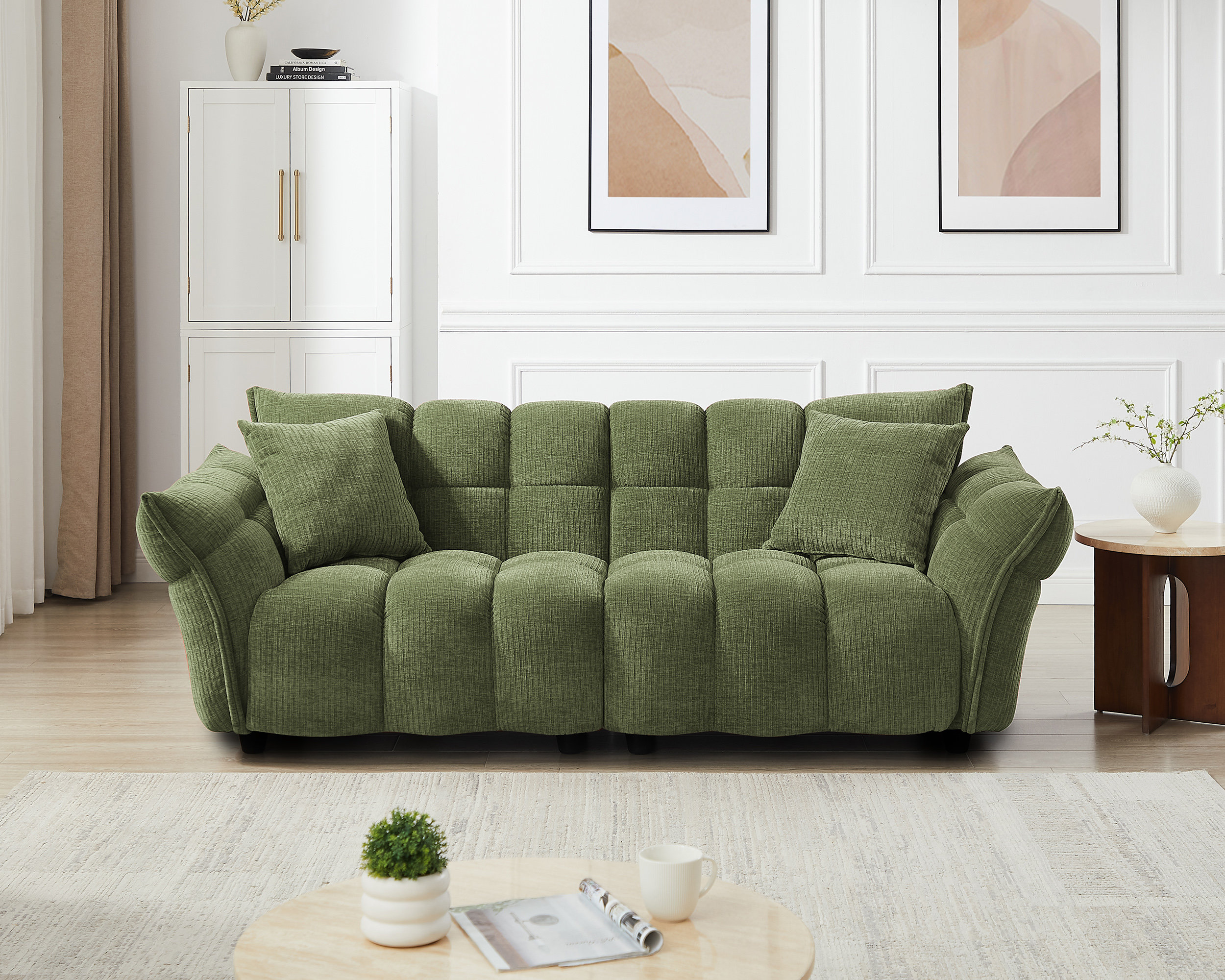 Latitude Run® MINIMORE Modern Style Marigold Sofa 3S | Wayfair
