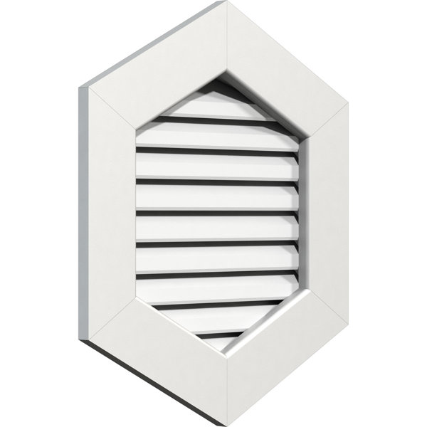 PCI Enterprises Ekena Millwork PVC Outdoor Vent Cover | Wayfair