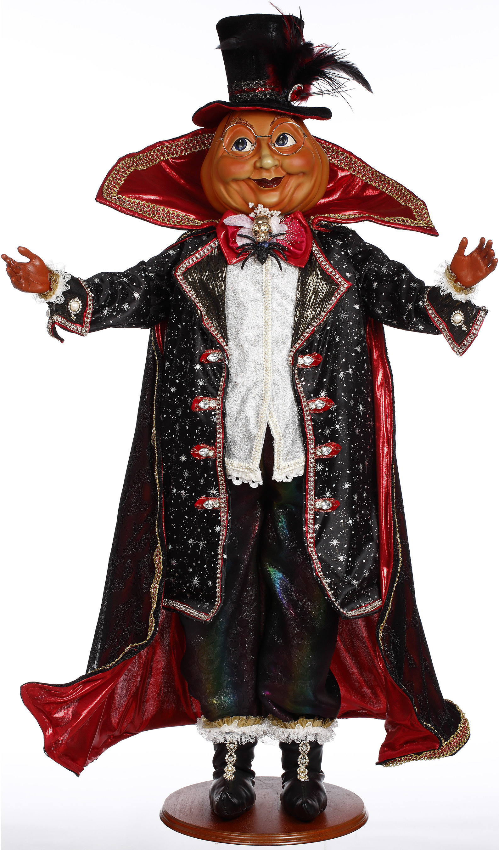 Mark Roberts Fall Inspired Pumpkin Head Figurine | Wayfair