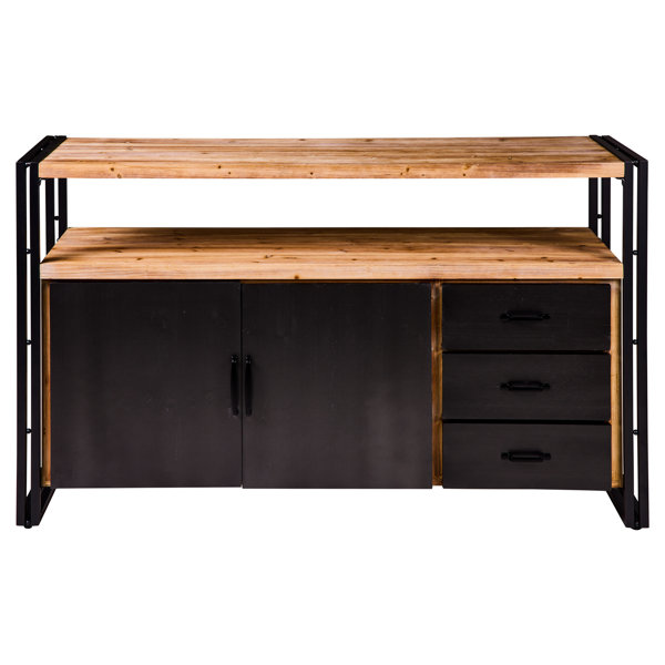 Williston Forge Caddigan 145cm Solid Wood Sideboard | Wayfair.co.uk
