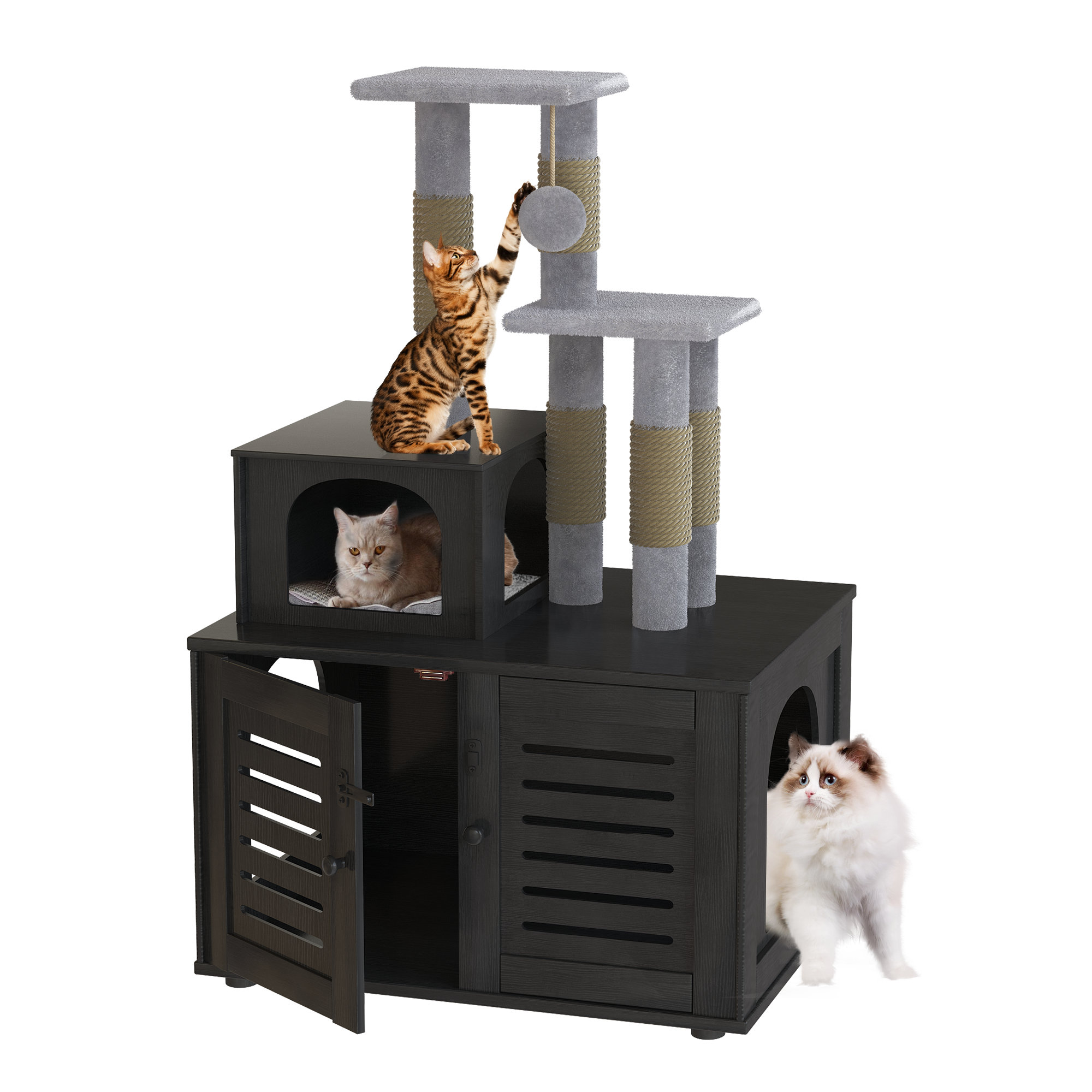 Tucker Murphy Pet™ Chemika 42.9'' H Cat Tree & Reviews | Wayfair