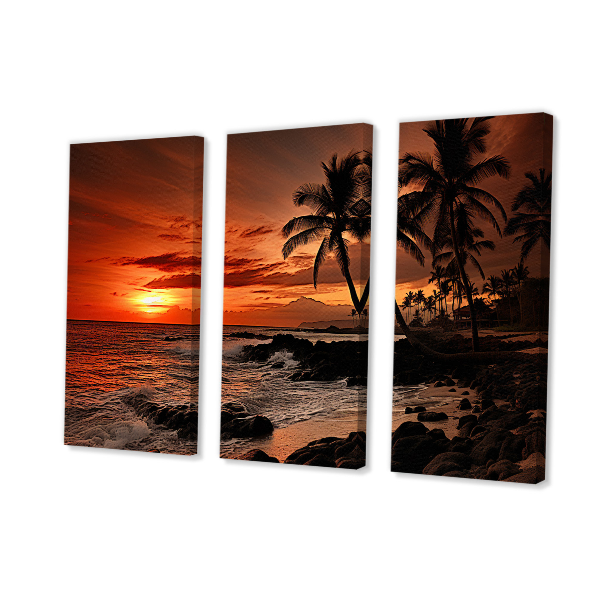 Bay Isle Home™ Hawaii Sunset Serenade II - Nautical & Beach Wall Decor ...