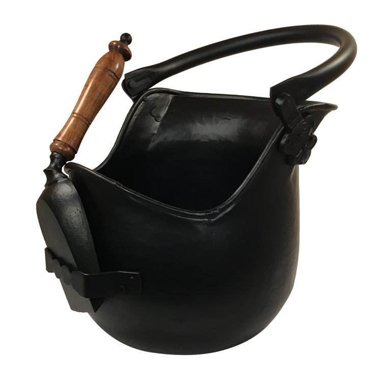 Belfry Heating Isoline 2 Piece Iron Fireplace Tool Set | Wayfair.co.uk