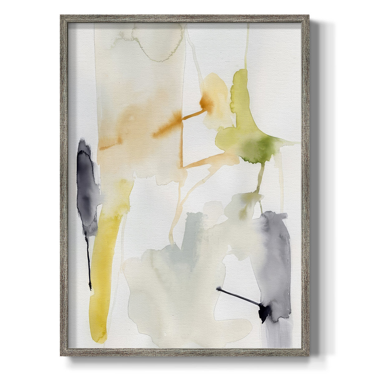 Brayden Studio® Spanning Connections I Framed Print - Solid Wood | Wayfair