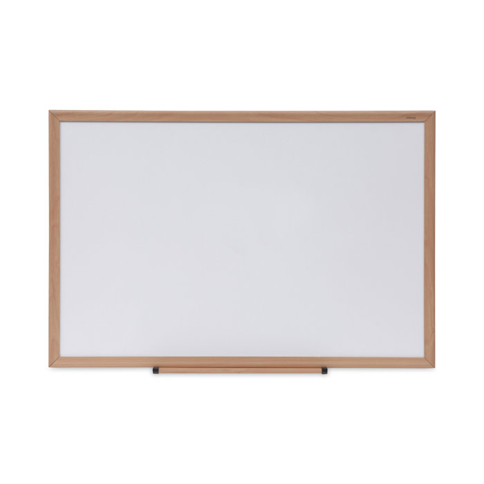 Universal Wall Melamine Small - 2' - 4' Framed Whiteboard & Reviews ...