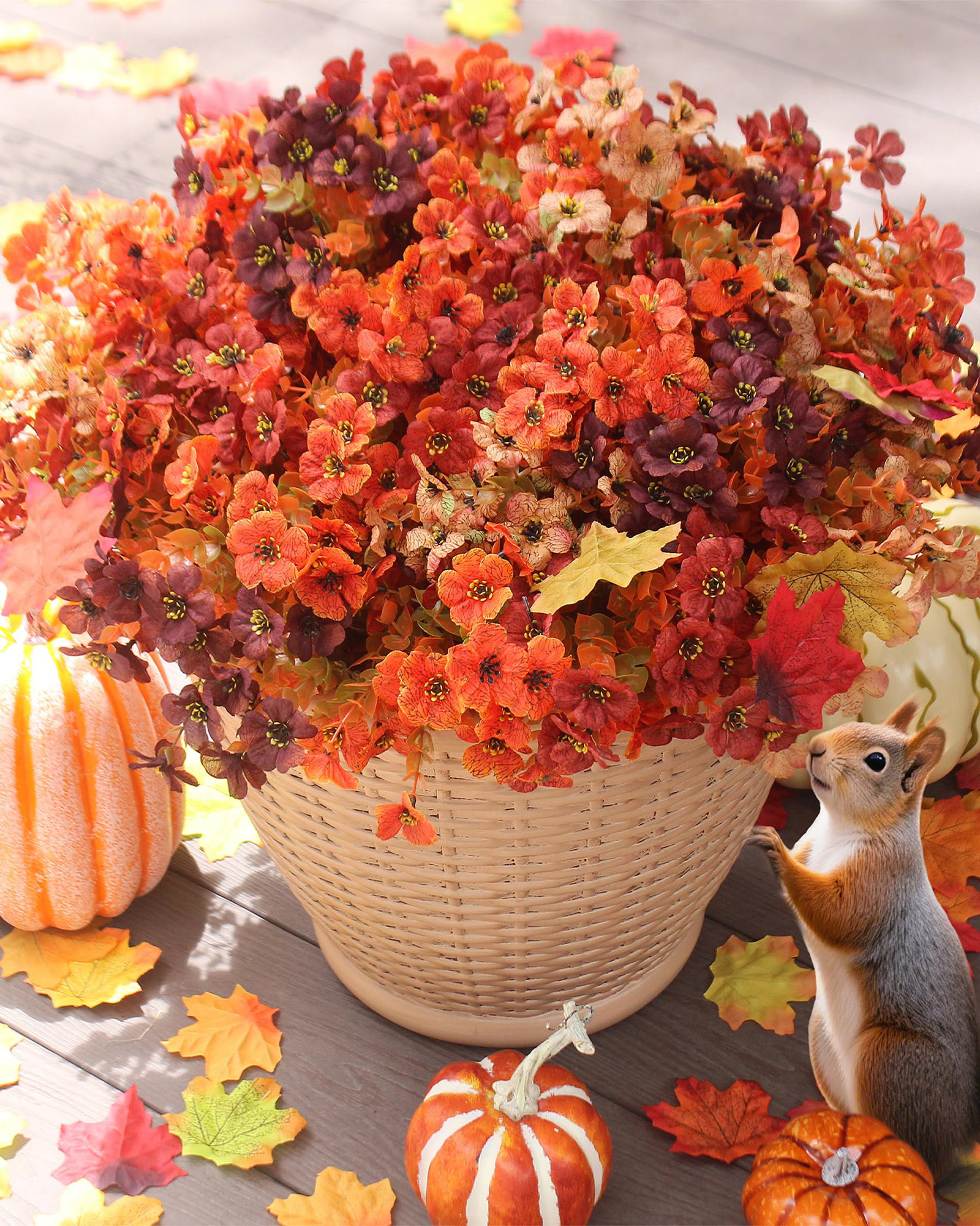 Primrue Artificial Fake Daisy Flowers For Fall Outdoor Decorations ...