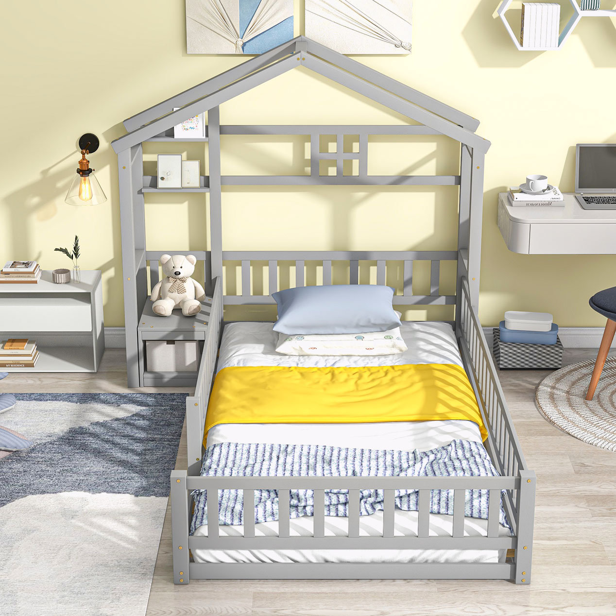 Harper Orchard Alexarae Wood Platform Bed | Wayfair