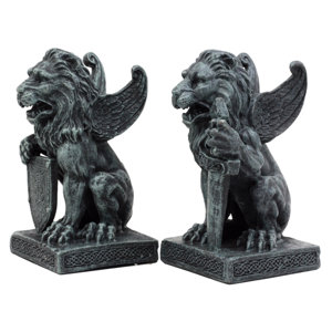Astoria Grand 2 Piece Tebikerei Stoic Notre Dame Lion Heart Gargoyle on ...
