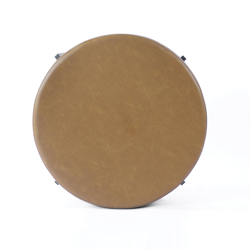 Trent Austin Design® Priolo Vegan Leather Ottoman & Reviews | Wayfair