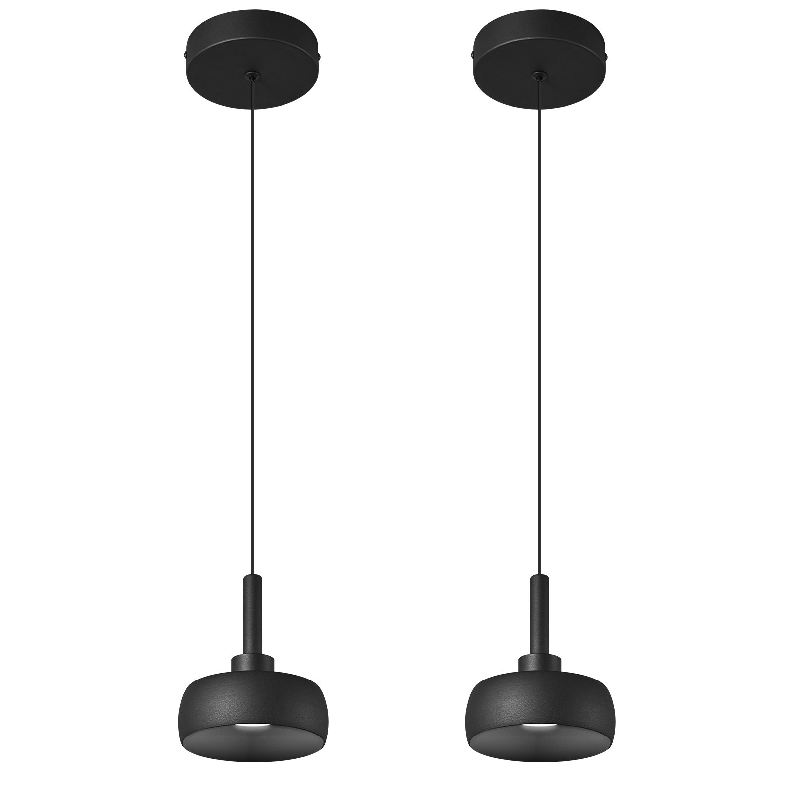 Ebern Designs Mini Dome Hanging Light LED COB Source Pendant Lights ...